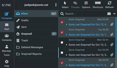 Sonic Webmail – Sonic